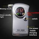 True Sense ALC AT-6000 Alcohol Breath Analyser Alcohol Tester ...