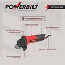 PowerBilt 4"/100mm Corded Angle Grinder Machine for Grinding, Polishing ...