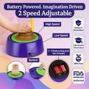 Kid Kraze Pottery Wheel Clay Pot Making Machine Game with Colors For ...