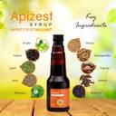 Apizest Syrup 225 ml |For boosting Healthy Appetite| Promotes weight ...
