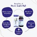 Neuro Shakti 100% Ayurvedic Nerve Tonic Malt & Syrup | Boost Mental ...