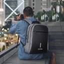 SUFRA Backpack Water Resistant PU Leather Office, College & Travel Bag ...