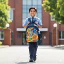 Pandaa Bee Tom and Jerry Kids Backpack Happy Run 18 L Backpack Black ...