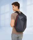SWISS MILITARY Hard Shell Travel Backpack, Alien Series Diamond Cut ABS ...