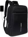 FUR JADEN Anti Theft Number Backpack Bag with 15.6 Inch Laptop , USB ...