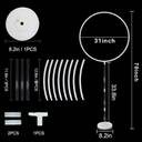 Flipkart.com | Party Propz Solid Balloon Ring Stand / Balloon ...