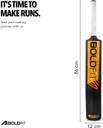 BOLDFIT Cricket Bat Indoor Outdoor Turf Bat Plastic Tennis Cricket Bat ...