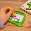 WANQLYN Magnetic Dot Art Turtle Drawing Board with Stylus Pen & 10 ...