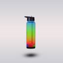 DrinkBot GLOW Borosilicate Glass Smart Water Bottle | LED Light ...