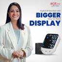 AGEasy Automatic Digital Blood Pressure Machine USB Type C / Battery ...