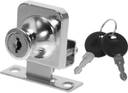 EBCO Cabinet Drawer Lock with Key, 15mm Long Latch, Stainless Steel ...