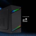 FINGERS Dual-Dazzle Micro ATX Cabinet with USB 2.0 and USB 3.0 Ports ...