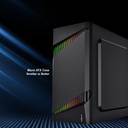 FINGERS Dual-Dazzle Micro ATX Cabinet with USB 2.0 and USB 3.0 Ports ...