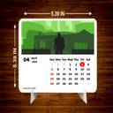 AMTHA AMTHA Red Dead Redemption High-quality 400 GSM paper Calendar ...