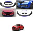 XZRTZ Car Front Bumper Spoiler Splitter Body Kit Side Skirt Front ...