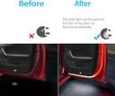Ddashhiify Universal 2026 waterprof Red/White Car Door Strip Light-164 ...