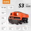 shakti Technology S3 High Machine 1800 Watts and 120 Bar Pressure ...