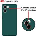 VAPRIF Back Cover for Oppo A5x 5G, Matte Rubberized Soft Silicone ...