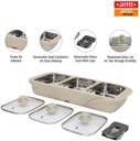 Jaypee Plus Electric Food Chefing Dish E Warmer Buffet Server 3 in 1 ...
