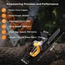 CHESTON 16 inch High-Speed Electric Chainsaw | Tree Cutter Machine ...