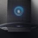 Elica BLDC FLCG 600 HAC LTW MS NERO Filterless Auto Clean Wall Mounted ...