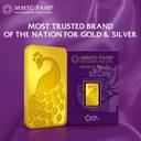 MMTC-PAMP India Pvt Ltd Peacock 24 (9999) K 2 g Gold Bar Price in India ...