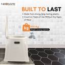 NEOSAFE Indian Toilet to Western Convertor Portable Toilet Stool with ...