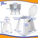 Kumar & sons Indian Toilet to Western Toilet Convertor | Portable ...