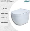 Jaquar SOLO Range Rimless Wall Mount WATER CLOSET / TOILET BOWL SLS-WHT ...