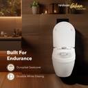 Hindware Italian Collection Pearl Rimless EWC with Duroplast Soft Close ...