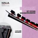 zebion Ninja Premium RGB Backlit Gaming Keyboard Metal Body & Mouse ...