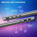 Lenovo Slim 5 WUXGA OLED Copilot+PC AMD Ryzen AI 7 Octa Core AI 7 350 ...