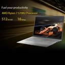 ASUS VivoBook K15 OLED AMD Ryzen 7 Octa Core AMD R7-5700U - (16 GB/512 ...