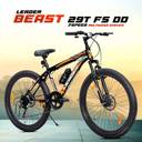 LEADER Beast 29T Multispeed (7 Speed) Bike & Dual Disc Brake 29 T (inch ...