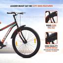 LEADER Beast 26T IBC Premium City Bike/Cycle with inbuilt Carrier 26 T ...