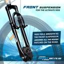 LEADER Beast MultiSpeed Bike with FS & DD Brake 26 T Mountain Cycle ...