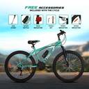 LEADER Gladiator Multi Speed (21 Speed) Cycle with Front Suspension and ...