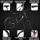 FitTrip SUPER Dominator| Shimano Gears | DUAL CROWN Suspension | JAK 7 ...
