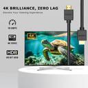 Mozu HDMI Cable 1.5 m 4K@60HZ Ultra HD High speed 18 GBPS ARC Support - Mozu : Flipkart.com