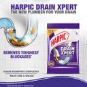 Harpic Drain Xpert Drain Cleaner Powder (50g x 8) | Effective Sink ...