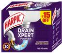 Harpic Drain Xpert Drain Cleaner Powder (50g x 8) | Effective Sink ...