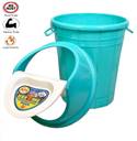 mastBus 1Pc Plastic Dustbin Big Size 60 litres with LID Extra Large for ...