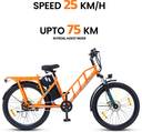 Motovolt HUM Standard Mid Range 26 inches Single Speed Lithium-ion (Li ...