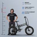 EMotorad Doodle v3 20 inches 7 Gear Lithium-ion (Li-ion) Electric Cycle ...