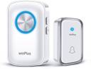 Winplus Waterproof Calling Bell for Office, Cordless Door Bell up to ...