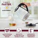 BOROSIL Electric Glass Kettle, Borosilicate Glass Electric Kettle Price ...