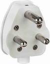 ANCHOR By Panasonic 6A 3 Pin Plug Top 240V. (Pack of 4) 6 A Three Pin ...
