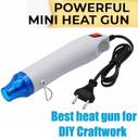 BALRAMA Mini Heat Gun Portable Electric Heating Hot Air Gun 300w Craft ...