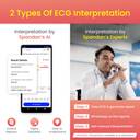 Sunfox Technologies Spandan 4.0 Portable ECG Device Electrotherapy ...