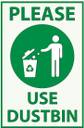 stylishdecor PLEASE USE DUSTBIN Emergency Sign Price in India - Buy ...